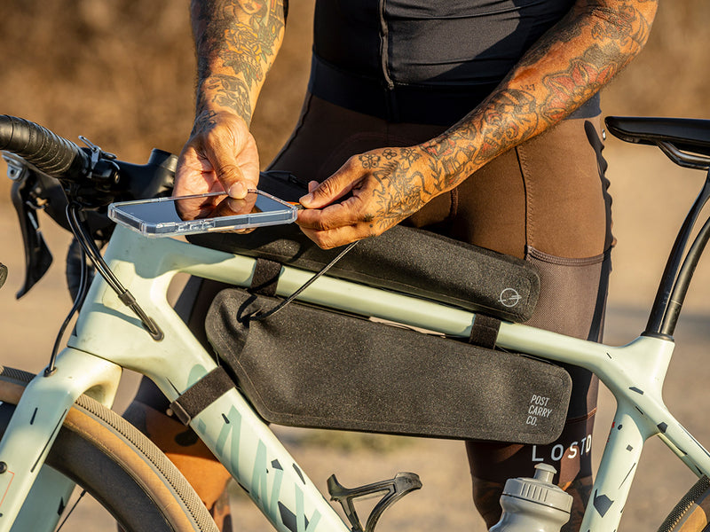 Post Carry Co. bicycle travel cases and bikepacking bags for cyclists